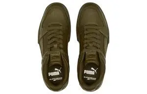 PUMA Slipstream Leather Low Top Sneakers - Green