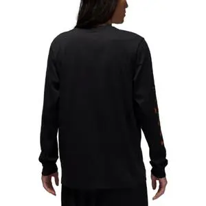 JORDAN Long-sleeve T-shirt 'black