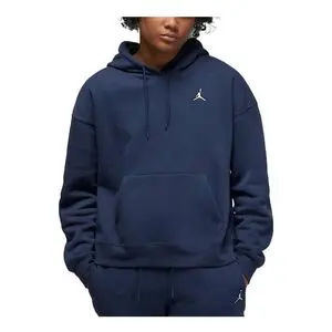 JORDAN Jordan Air Logo Fleece Hoodie Navy