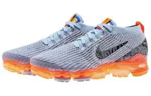 Nike Vapormax Flyknit 3 Sneakers - Orange/gray