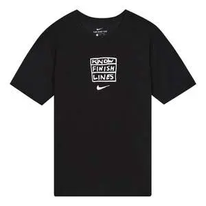 Nike Dry Tee Dfc Finish Lin Tee - Black