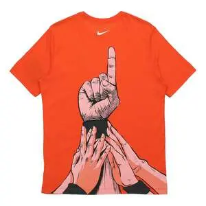 Nike As Hbl Generic Df Graphic Sports Tee - Orange