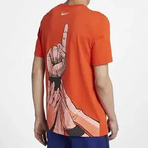 Nike As Hbl Generic Df Graphic Sports Tee - Orange