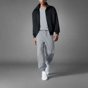 Adidas Originals Blue Version Essential French Terry Sweatpants 'grey - Dark Grey