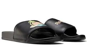 REEBOK Classic Slide Sandals - Black