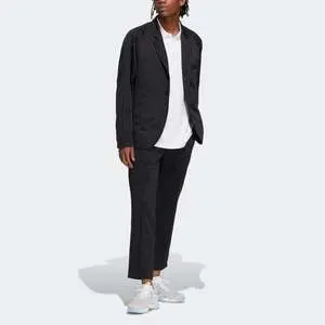 Adidas Solid Color Long Sleeves Jacket Black
