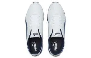 PUMA Turin Low Top Casual Sneakers - White/dark Blue