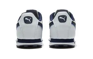 PUMA Turin Low Top Casual Sneakers - White/dark Blue