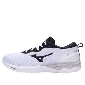 Mizuno Wave Revolt Athletic Sneakers - White/black