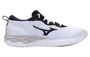 Mizuno Wave Revolt Athletic Sneakers - White/black