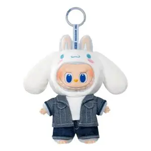 POP MART The Monsters X Hello Kitty And Friends Series Vinyl Plush Pendant Cinnamoroll - Multi-color