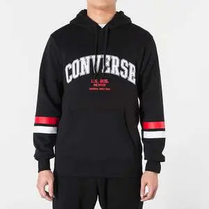 CONVERSE Collegiate Text Pullover Hoodie