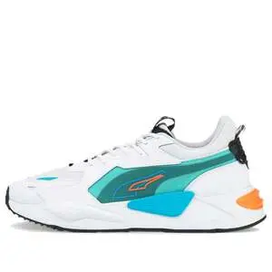 PUMA Rs-x Split Athleisure Casual Sports Shoe - White/blue