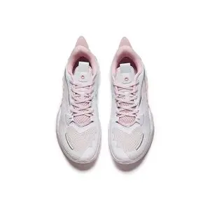 ANTA Shock Wave 5 Team V2 Athletic Sneakers - White/pink