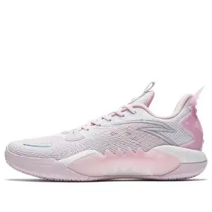 ANTA Shock Wave 5 Team V2 Athletic Sneakers - White/pink
