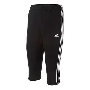 Adidas Ess 3s 3/ Sports Trouser - Black