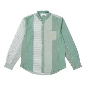 PALACE Patchwork Stripe Shirt - Green