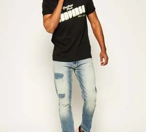 CONVERSE Alphabet Print Short Sleeve Casual T-shirt