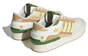 Adidas Originals Forum Exhibit Low Sneakers - Beige/green