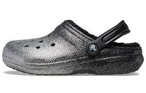 CROCS Classic Glitter Lined Clogs