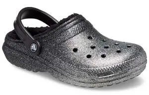 CROCS Classic Glitter Lined Clogs