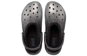 CROCS Classic Glitter Lined Clogs