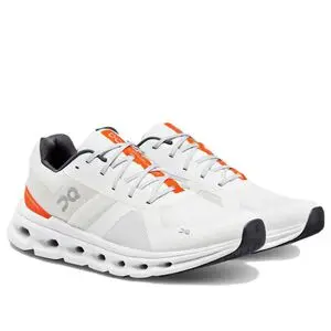 On Cloudrunner Athletic Sneakers - White/orange