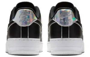 Nike Force 1 Low '07 Lv8 Iridescent Outline Sneakers - Black