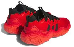 Adidas Trae Young 3.0 Athletic Sneakers - Red/black