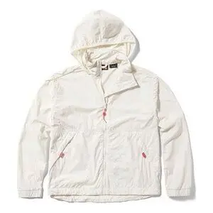 Timberland Hooded Windbreaker Jacket - White