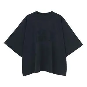 Yeezy Yeezy Gap X Balenciaga Dove 3/4 Sleeve Tee 'washed Black' Black