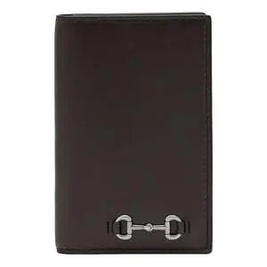 Gucci 25 Horsebit Card Holder - Brown