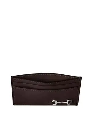 Gucci 25 Horsebit Card Holder - Brown