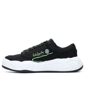 FILA X Mihara Canvas Sneakers - Black/white/green
