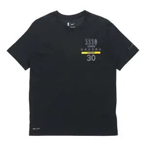 Nike Dri-fit Mvp Stephen Curry Short Sleeve Tee - Black