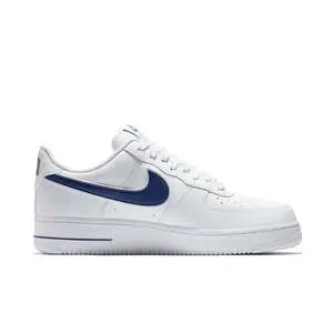 Nike Force 1 '07 3 Low Top Sneakers - White/blue