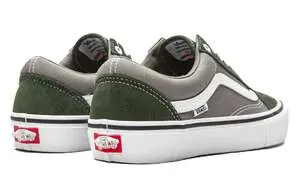 VANS Old Skool Low Top Sneakers - Grey/green