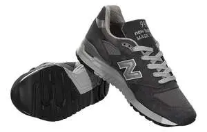NEW BALANCE 998 Low Top Sneaker - Black/gray