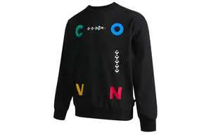 CONVERSE Crew Neck Sweatshirt With Contrast Letter Print