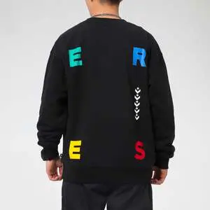 CONVERSE Crew Neck Sweatshirt With Contrast Letter Print
