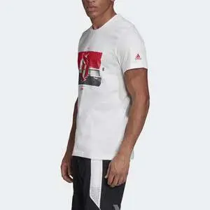 Adidas Pattern Printing Short Sleeve