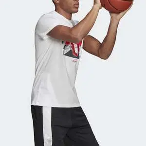 Adidas Pattern Printing Short Sleeve