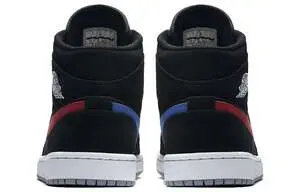 JORDAN 1 Mid Se - Black/red