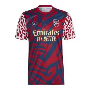 Adidas X Stella Mccartney Arsenal Fc Prematch Jersey - Multi-color