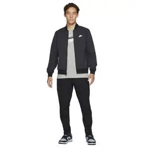 Nike Logo Stand Collar Bomber Jacket