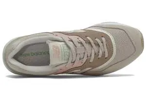 NEW BALANCE 997h Low Top Sneakers - Tan/pink