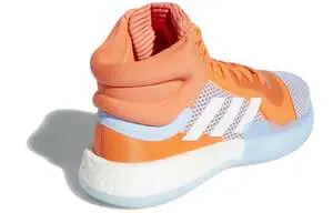 Adidas Marquee Boost High Top Sneakers - Orange/blue
