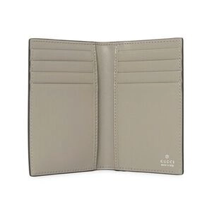 Gucci 25 Horsebit Card Holder 'grey Beige