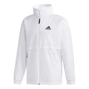 Adidas Outdoor Sports Jacket With Hood - White