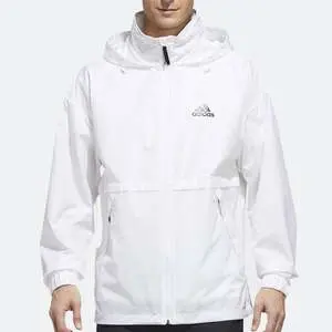 Adidas Outdoor Sports Jacket With Hood - White